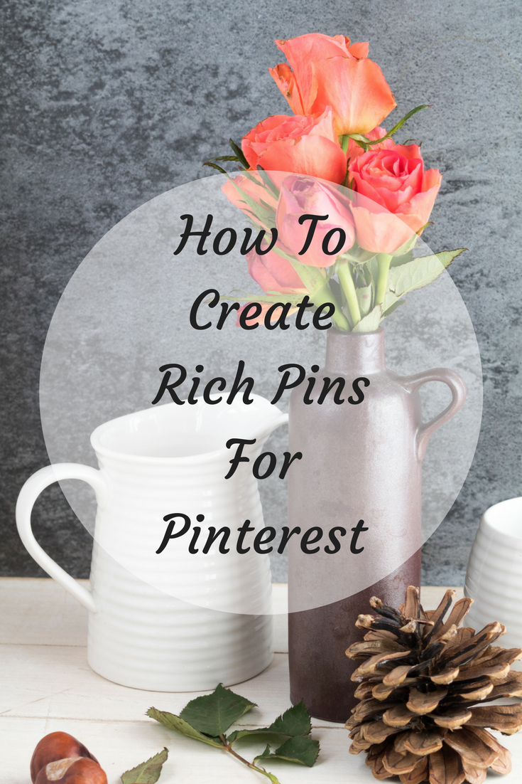 How to Create Rich Pins For Pinterest | Building Websites for Dummies