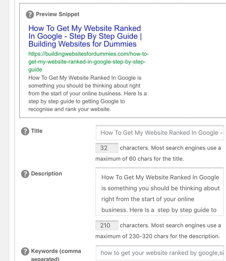 How To Get My Website Ranked In Google – Step By Step Guide | Building ...